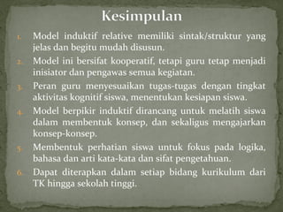 Belajar Berpikir secara Induktif | PPT