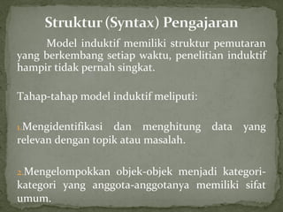 Belajar Berpikir secara Induktif | PPT
