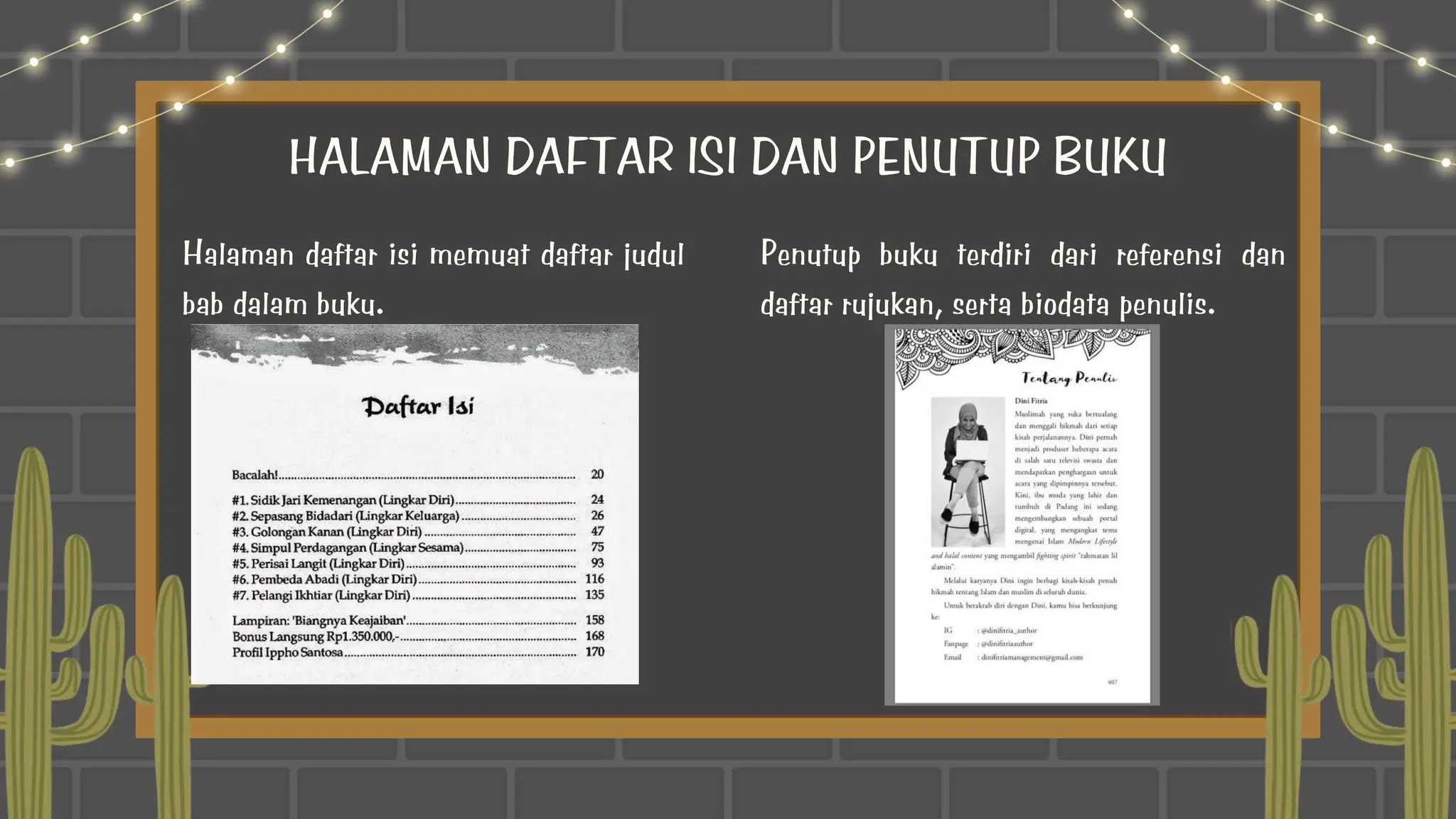 Bab 5 Buku Fiksi dan Nonfiksi Mapel Bahasa Indonesia Kelas 7 | PPTX