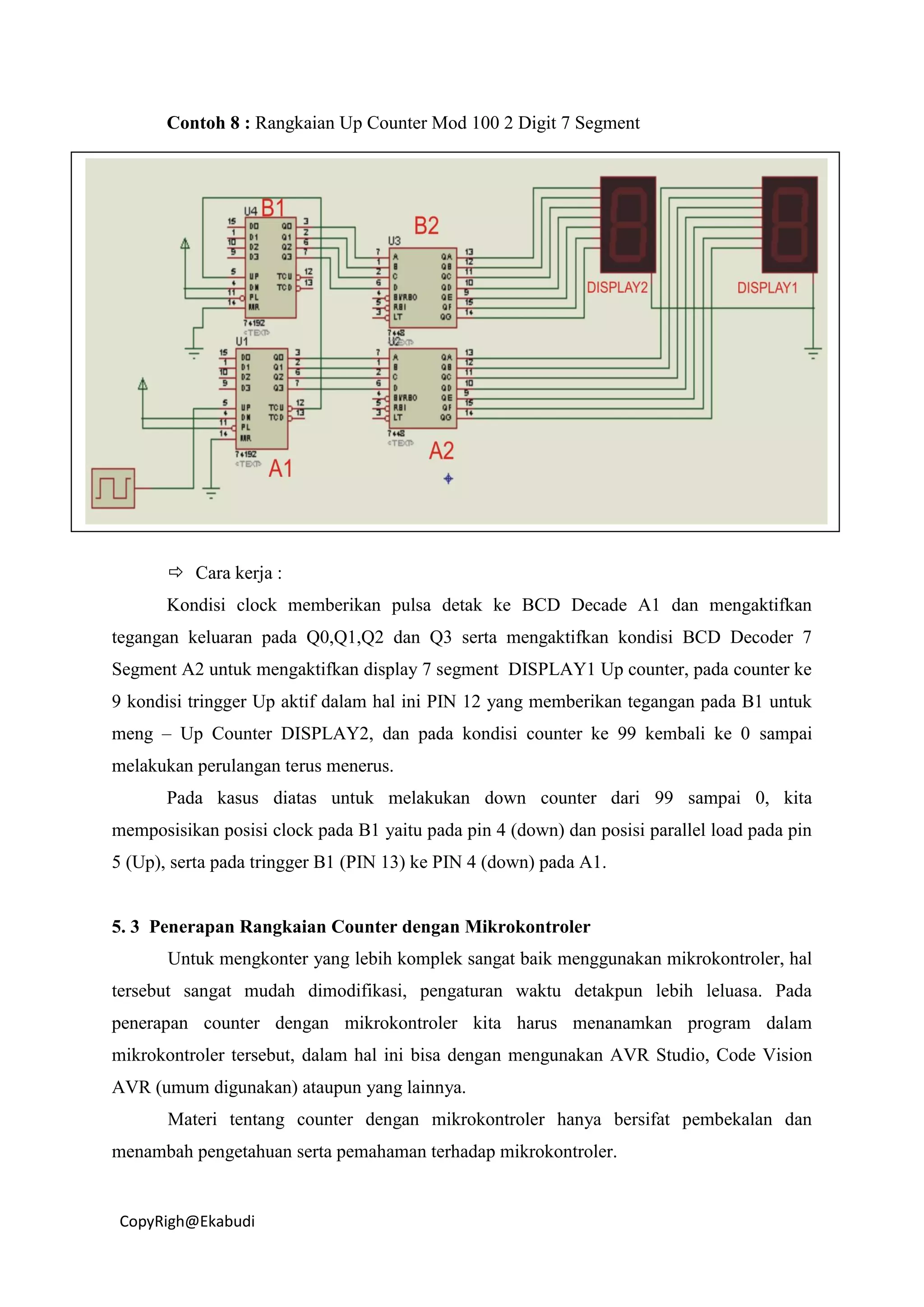 Bab 5 counter | PDF