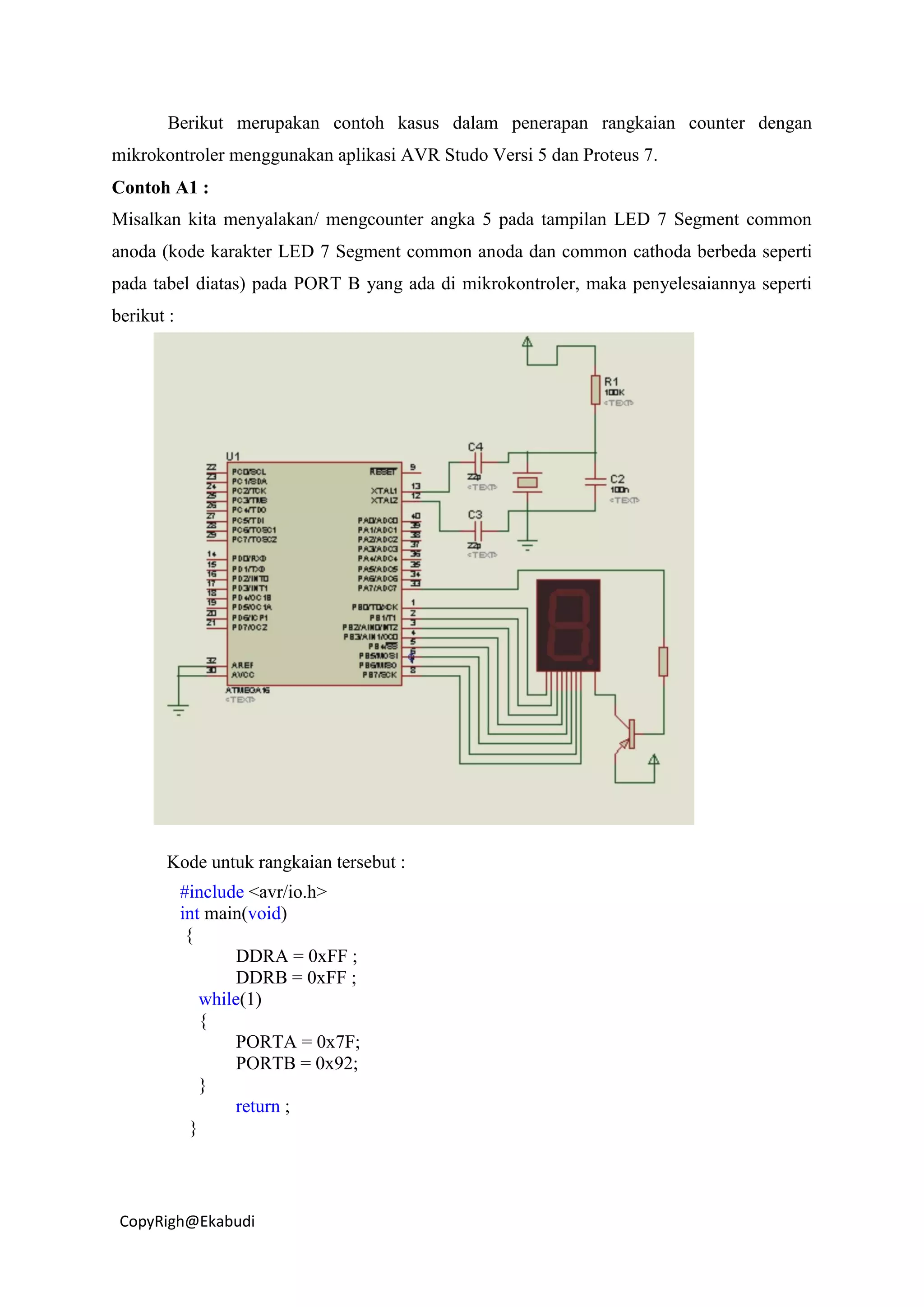 Bab 5 counter | PDF