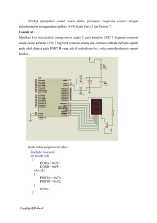 Bab 5 counter | PDF
