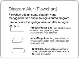 Bab 5 diagram alur (flowchart) | PPTX
