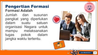 Bab 5 formasi dan pengadaan pegawai [autosaved] | PPTX