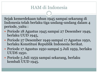 Bab 5 ham dan rule of the law | PDF