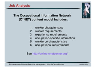 Chapter 5 Effective Job Analysis | PDF