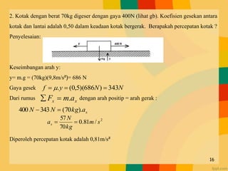 Bab 5 Hukum Newton.ppt