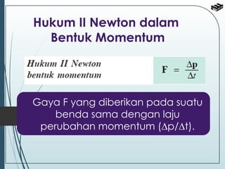 Bab 5 Impuls dan Momentum linear dan sudut.pptx