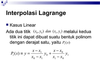 Bab 5 interpolasi | PPT