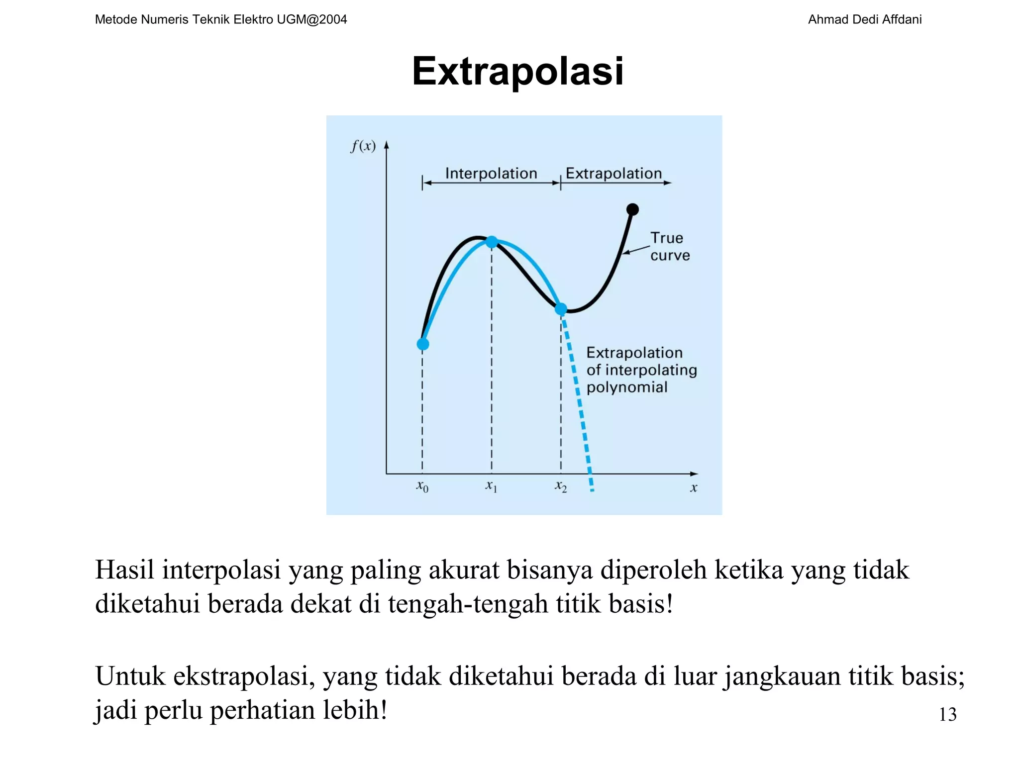 Bab 5 interpolasi newton lanjutan | PPT