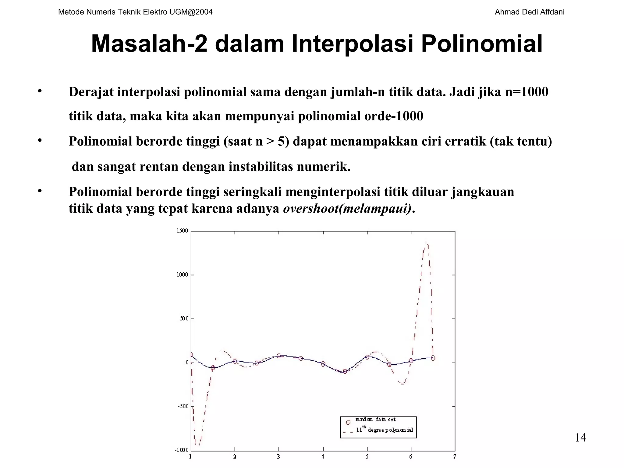 Bab 5 interpolasi newton lanjutan | PPT