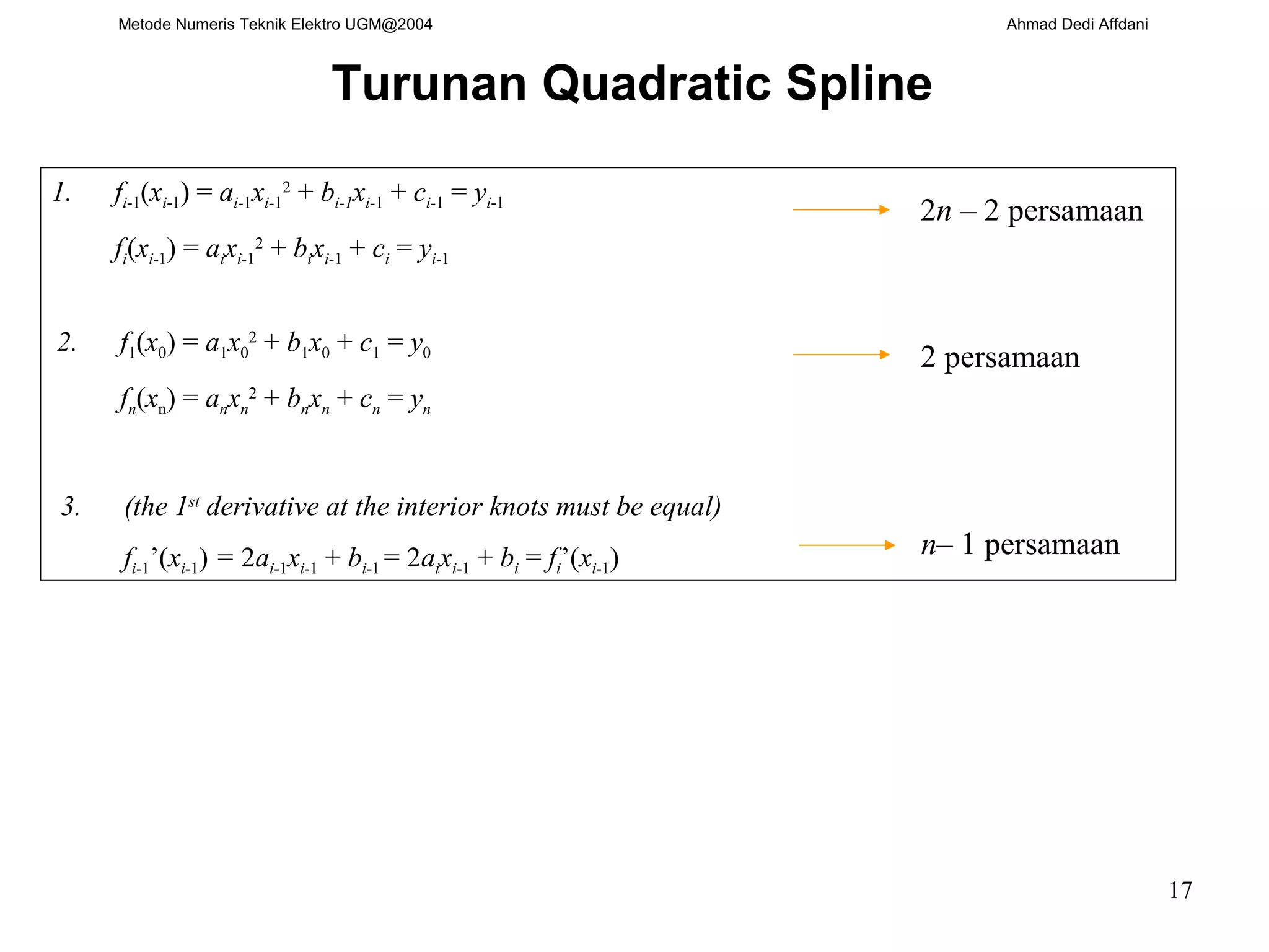 Bab 5 interpolasi newton lanjutan | PPT