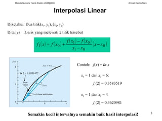 Bab 5 interpolasi newton lanjutan | PPT
