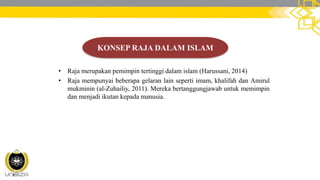 Bab 5 kedudukan dan kuasa raja dalam fatwa di malaysia | PPT