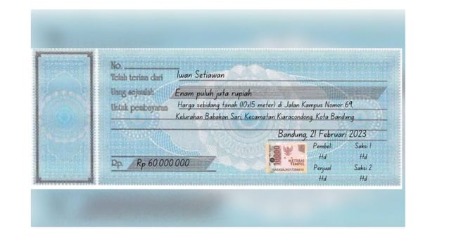 Bab 5 materi kuitansi kelas 6 kurikulum merdeka | PPTX