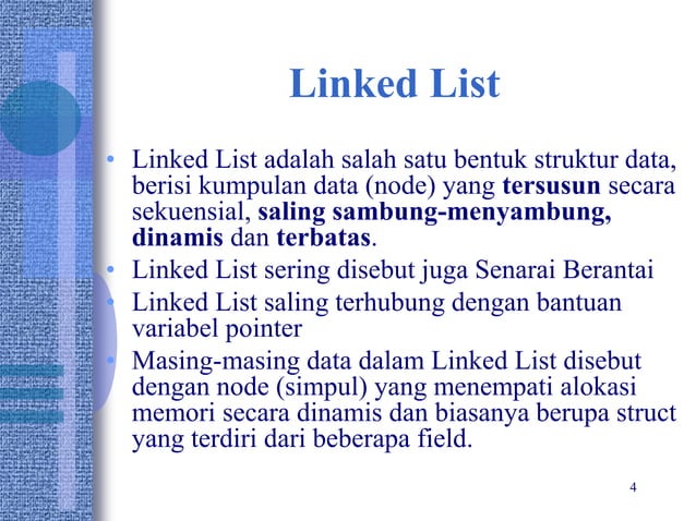 Bab 5 linked list | PPT