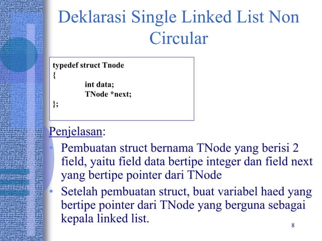 Bab 5 linked list | PPT