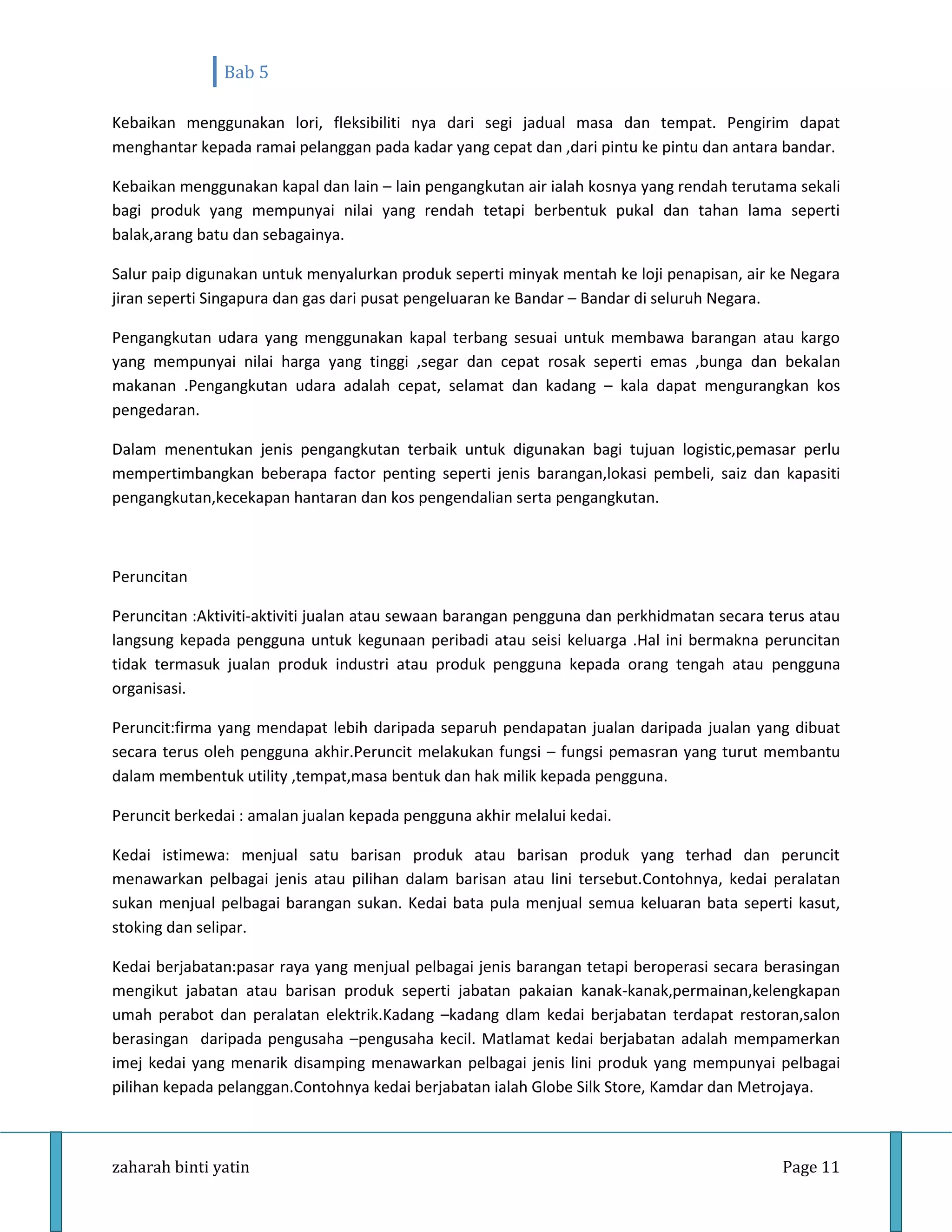 strategi pemasaran | DOCX