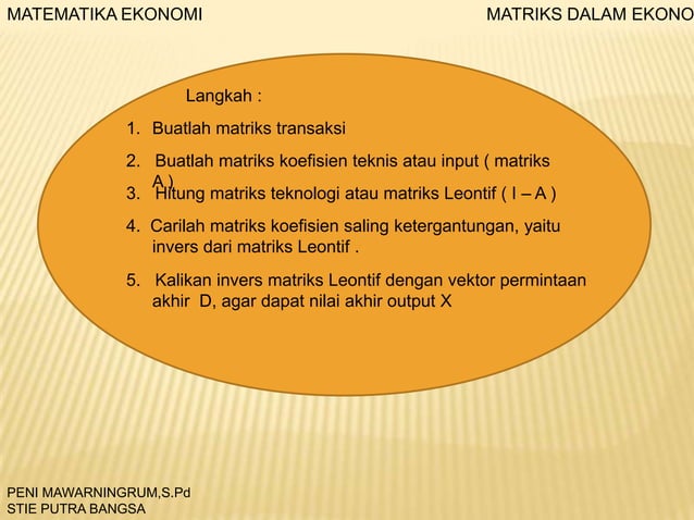 MATRIKS | PPT