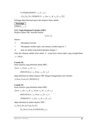 Bab 5. Operator Relasi | PDF