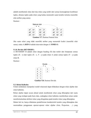 Bab 5. Operator Relasi | PDF