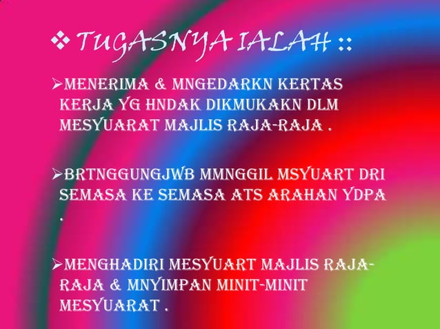 majlis raja-raja.pengajian am | PPTX