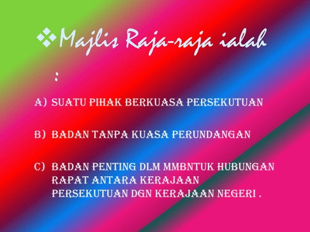 majlis raja-raja.pengajian am | PPTX