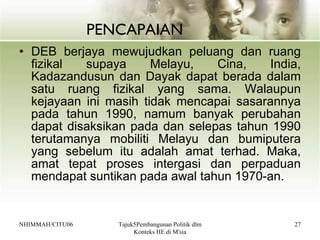 Bab 5 pembangunan politik | PPT