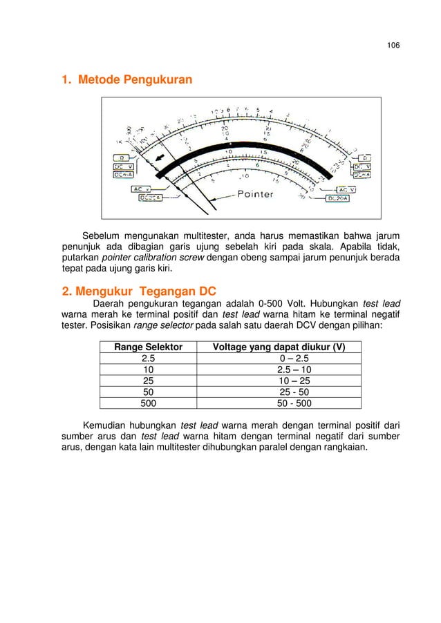 Penggunaan dan Pemeliharaan Alat Ukur | PDF