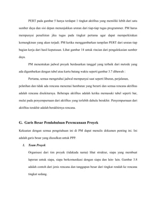 Bab 5 perencanaan proyek | PDF