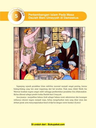 Bab 5 perkembangan islam pada masa daulah bani umayyah di damaskus | PDF