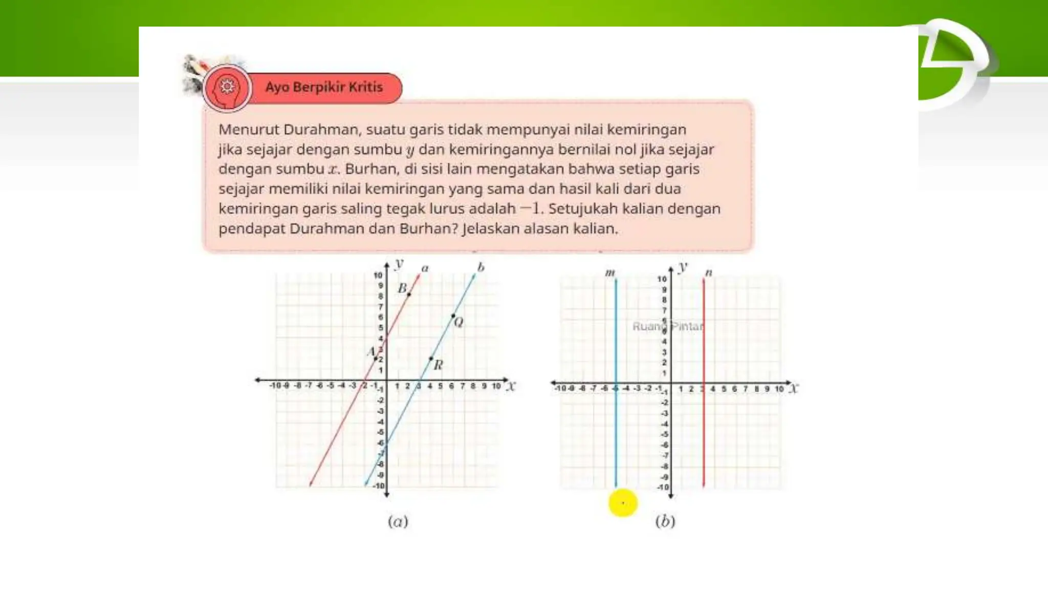 Materi Persamaan Garis Lurus Kelas VIII Kurikulum Merdeka | PPTX