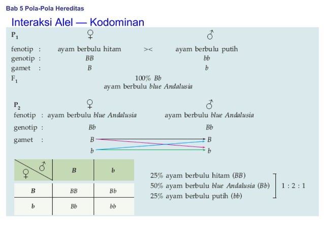 Bab 5 pola pola hereditas | PPT