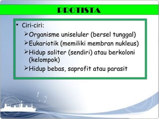 PPT PROTISTA | PPT