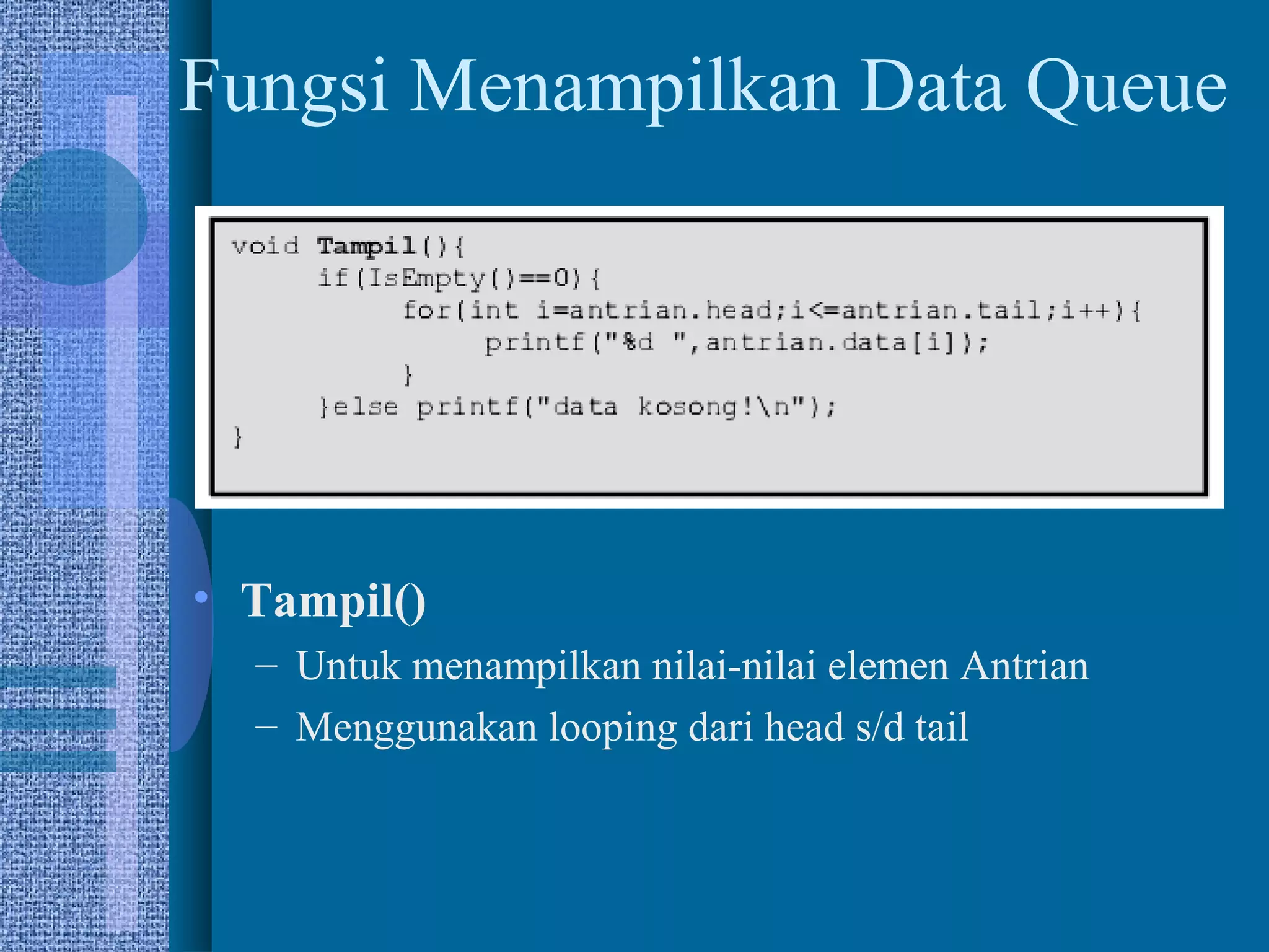 Bab 5 queue_antrian_ | PPT