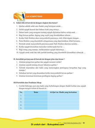 Bab 5 qurban dan aqiqah | PDF