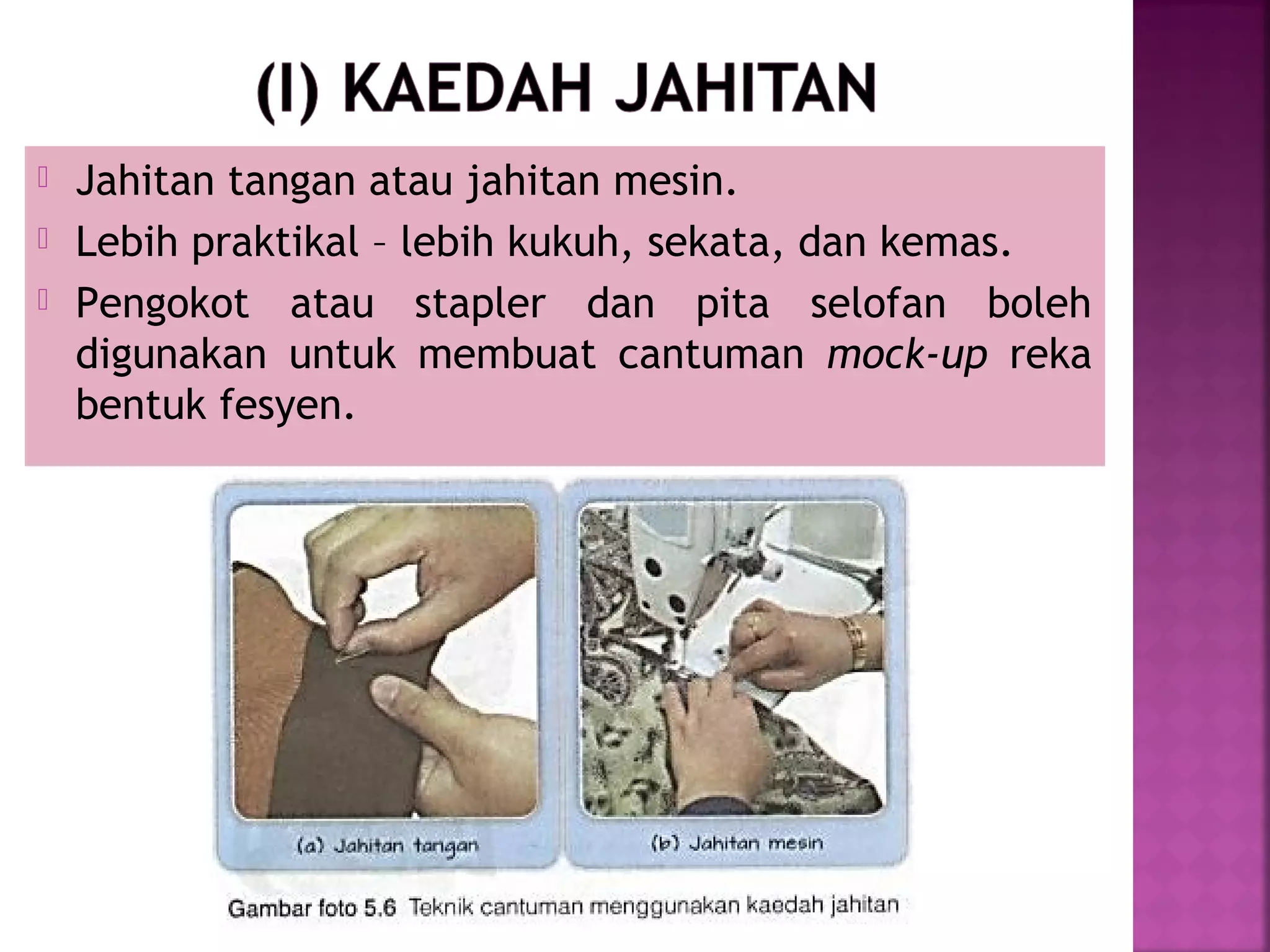 Bab 5 reka bentuk fesyen | PPT