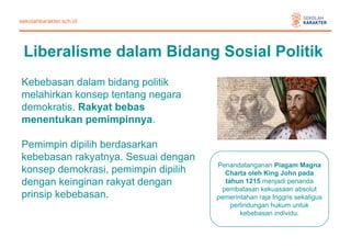 BAB 5 Sejarah Liberalisme BAB 5 Sejarah Liberalisme | PDF