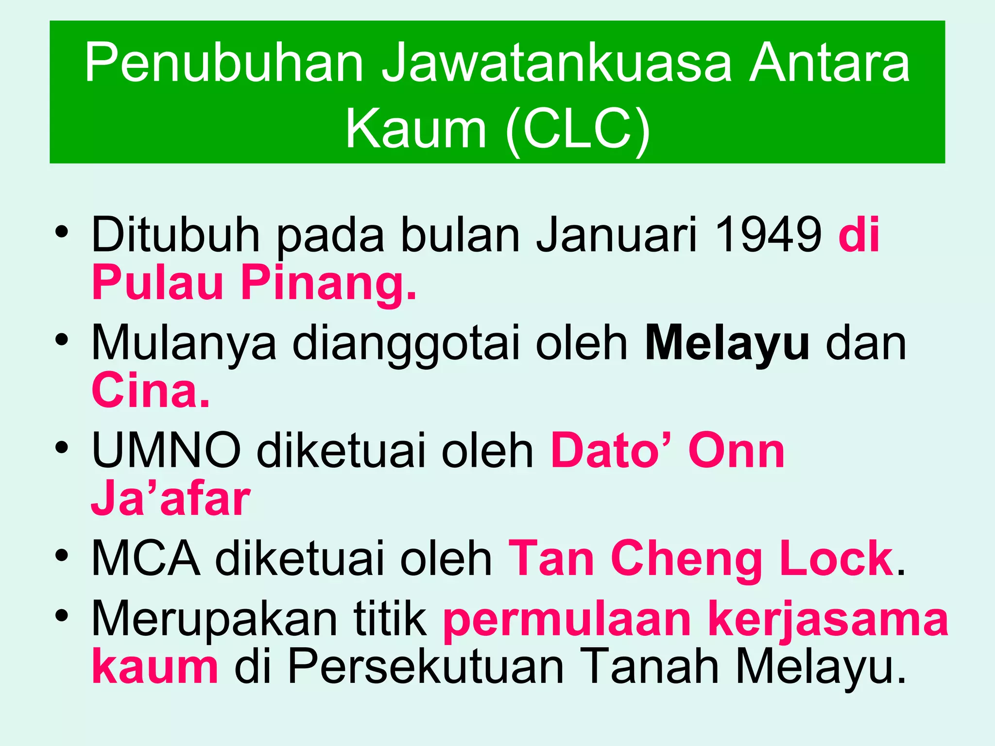Bab 5 sejarah tingkatan 5 | PPT