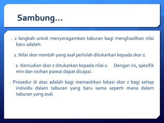 Bab 5 skor z | PPT