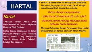 Bab 5 Ting 4 5.1 Ciri ciri Persekutuan Tanah Melayu | PPTX