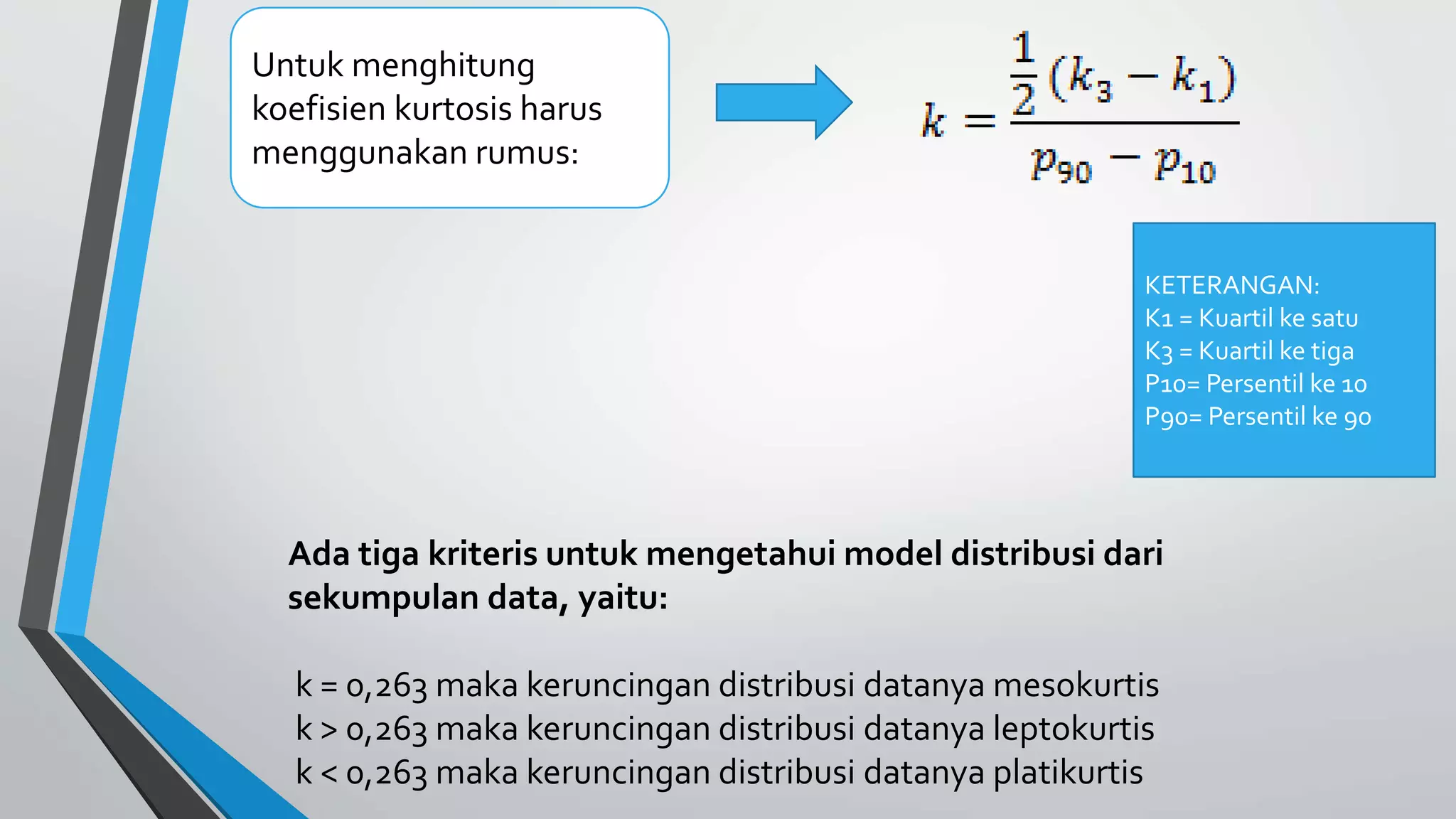 Bab 5 ukuran keruncingan dan kemiringan | PPTX