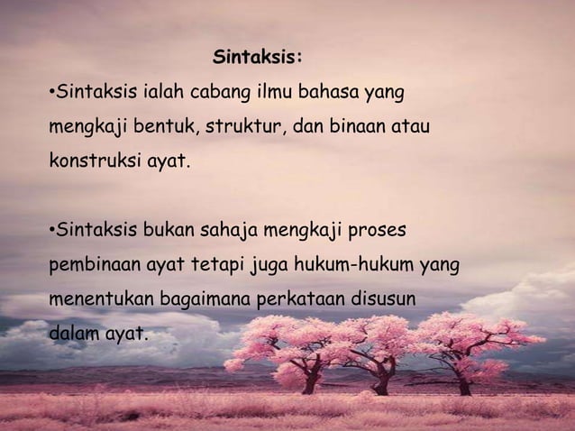 BAB 6 - SINTAKSIS | PPTX