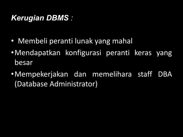 SISTEM MANAJEMEN BASIS DATA BAB 6 | PPT