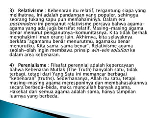 Simbolisme Dan Pluralisme | PPTX