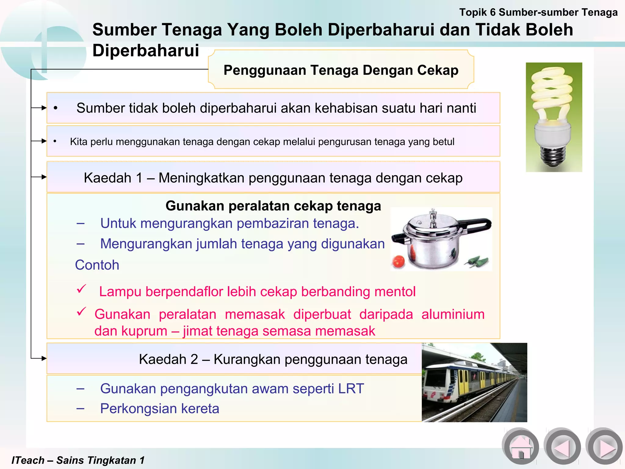 Bab 6 Sumber Tenaga | PPT