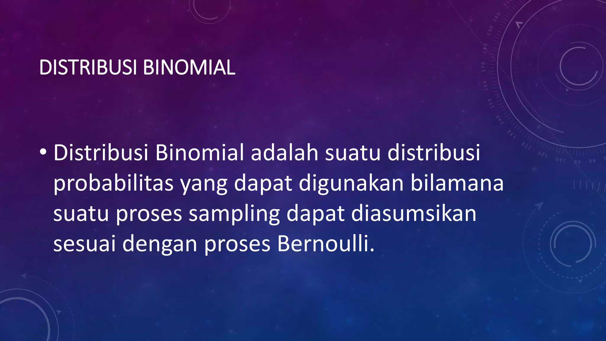 Distribusi Binomial dan Poison | PPTX