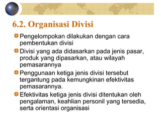 Bab 6 tipe organisasi | PPT