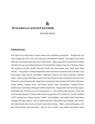 PENGERTIAN KONSEP KENDIRI | PDF