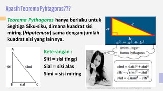 TEOREMA PYTHAGORAS - P1 | PPT